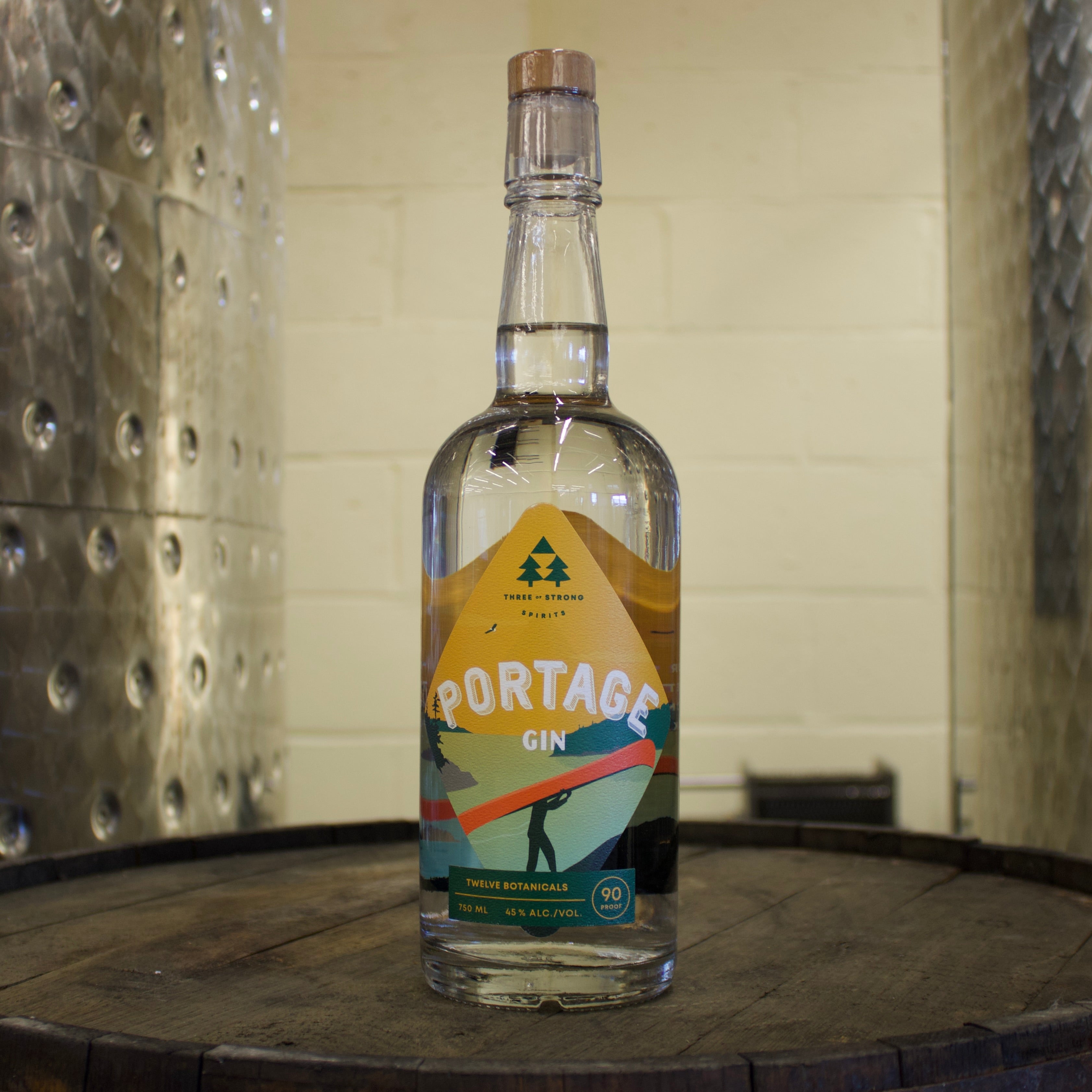 Portage Gin | Three of Strong Spirits | Maine Craft Gin